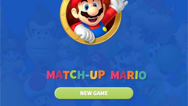 Match-Up Mario — Web App Game | Browser Craft